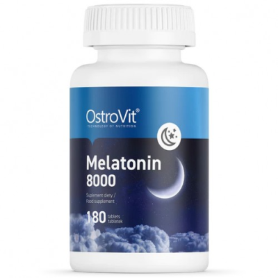 Ostrovit Melatonin 8 mg (180 таб) – Товары для спорта, витамины ...